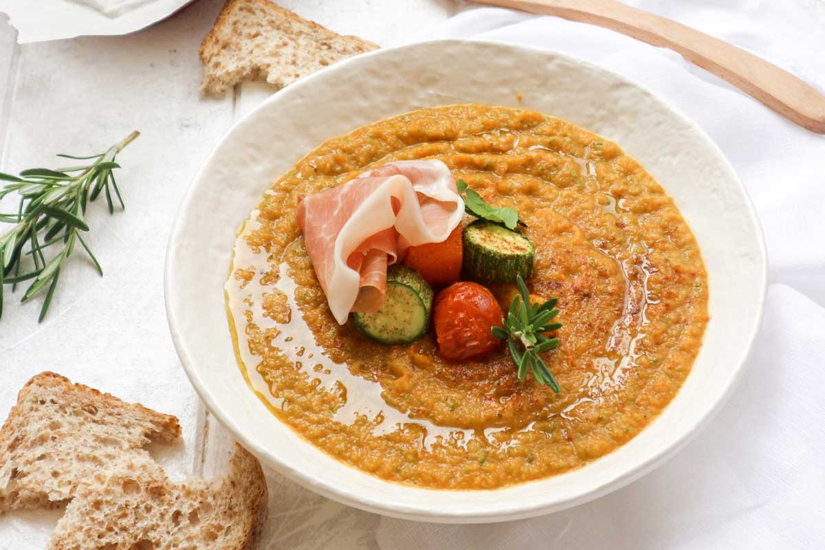 Zuppa Fredda di verdure con il San Daniele - San Daniele Magazine