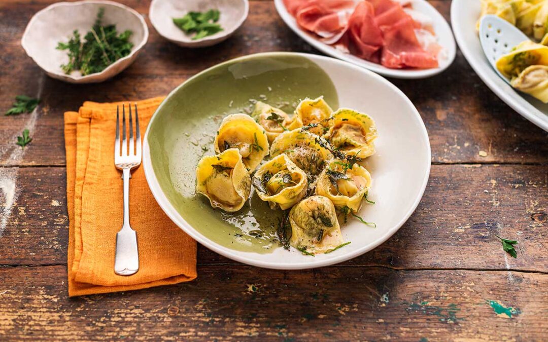 Cappellacci alle erbe con Prosciutto di San Daniele | San Daniele Magazine
